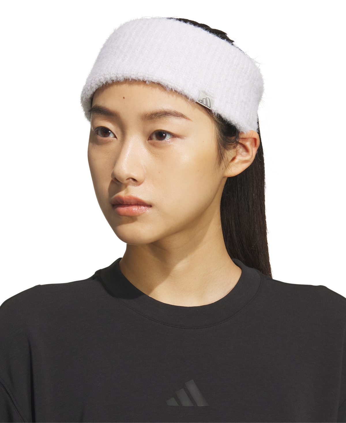Click here for adidas Womens Lifestyle Fuzzy Headband - White/won... prices