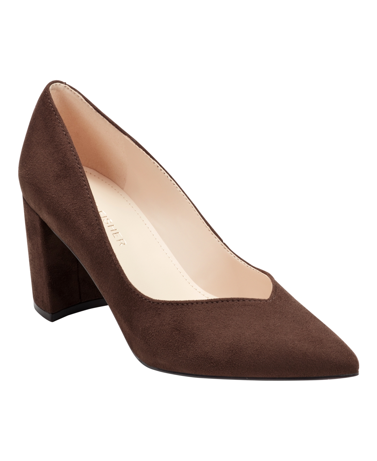 Click here for Marc Fisher Womens Caitlin Slip-On Block Heel Pump... prices