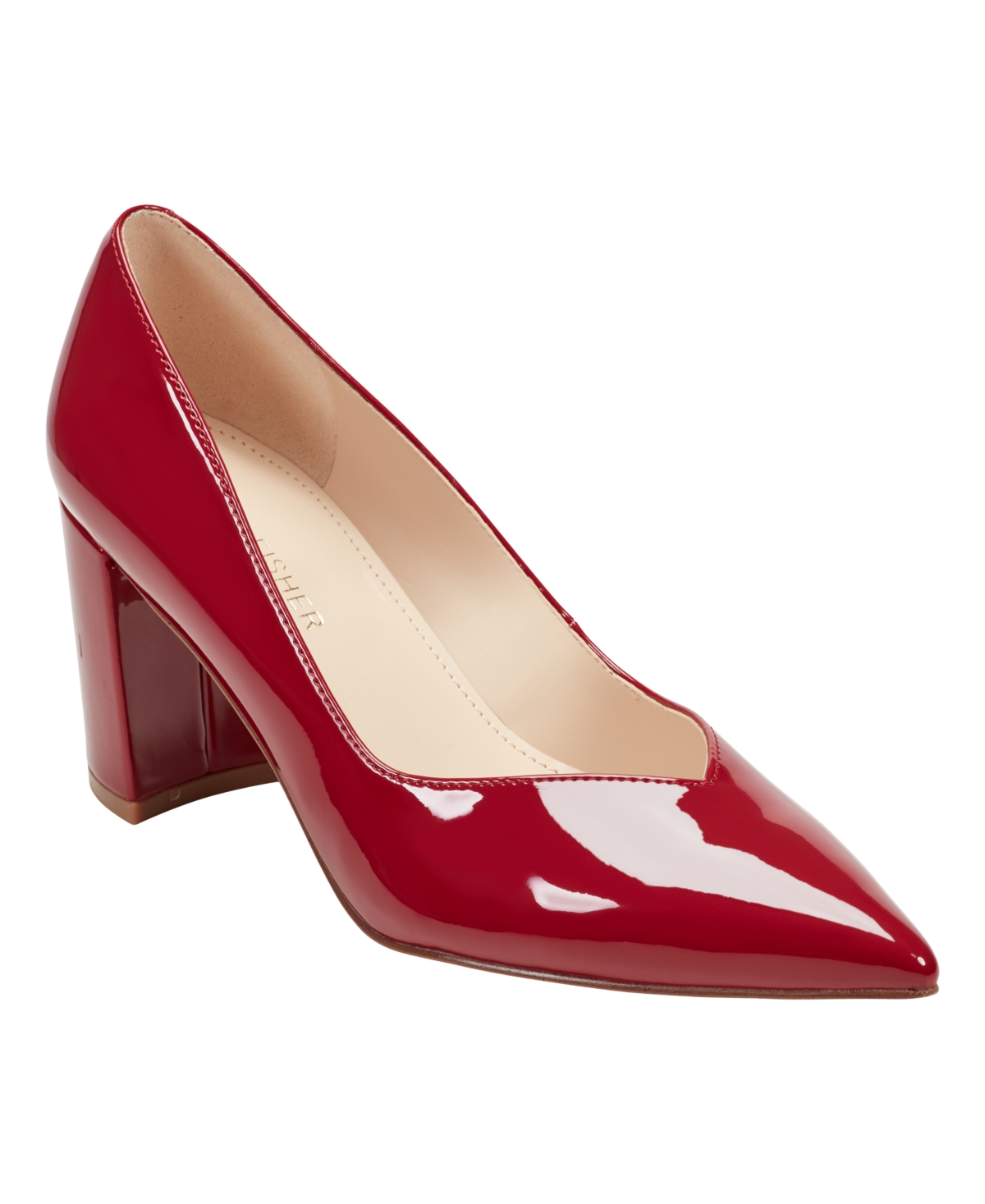 Click here for Marc Fisher Womens Caitlin Slip-On Block Heel Pump... prices