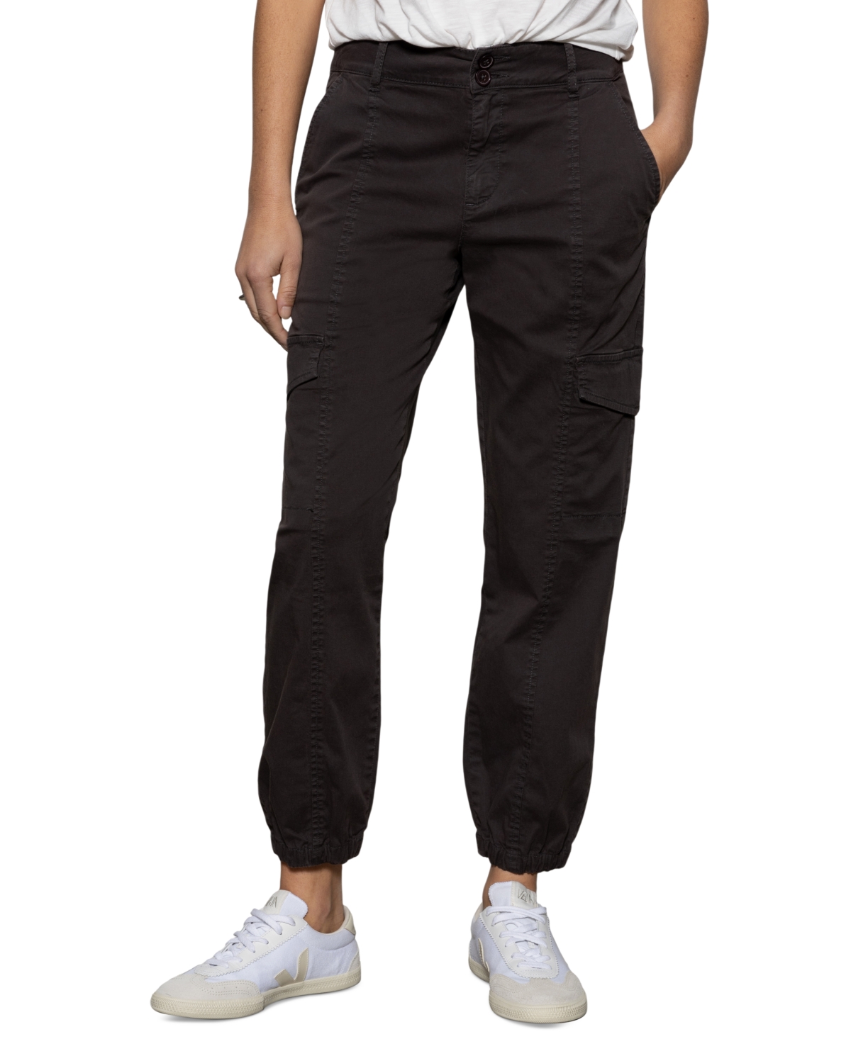 Click here for Sanctuary Rebel Cargo Pants - Black prices