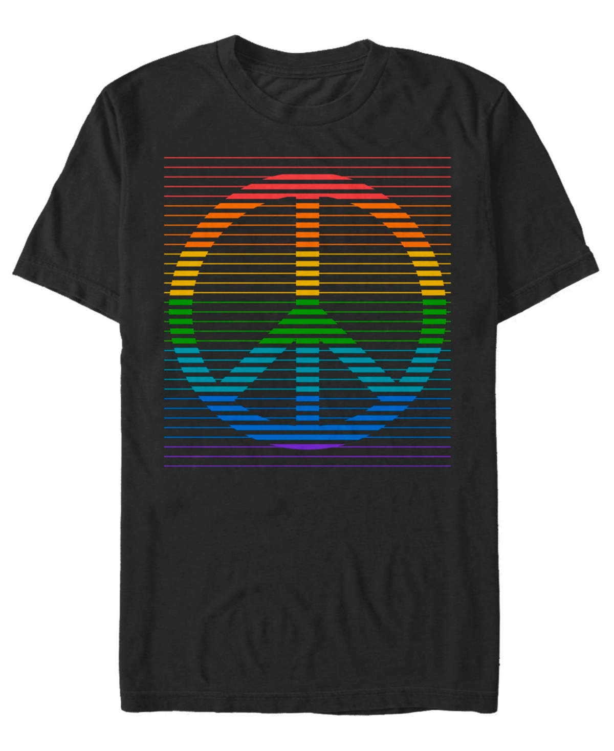 Click here for Fifth Sun Mens Peace Rainbow Short Sleeve T-Shirt... prices