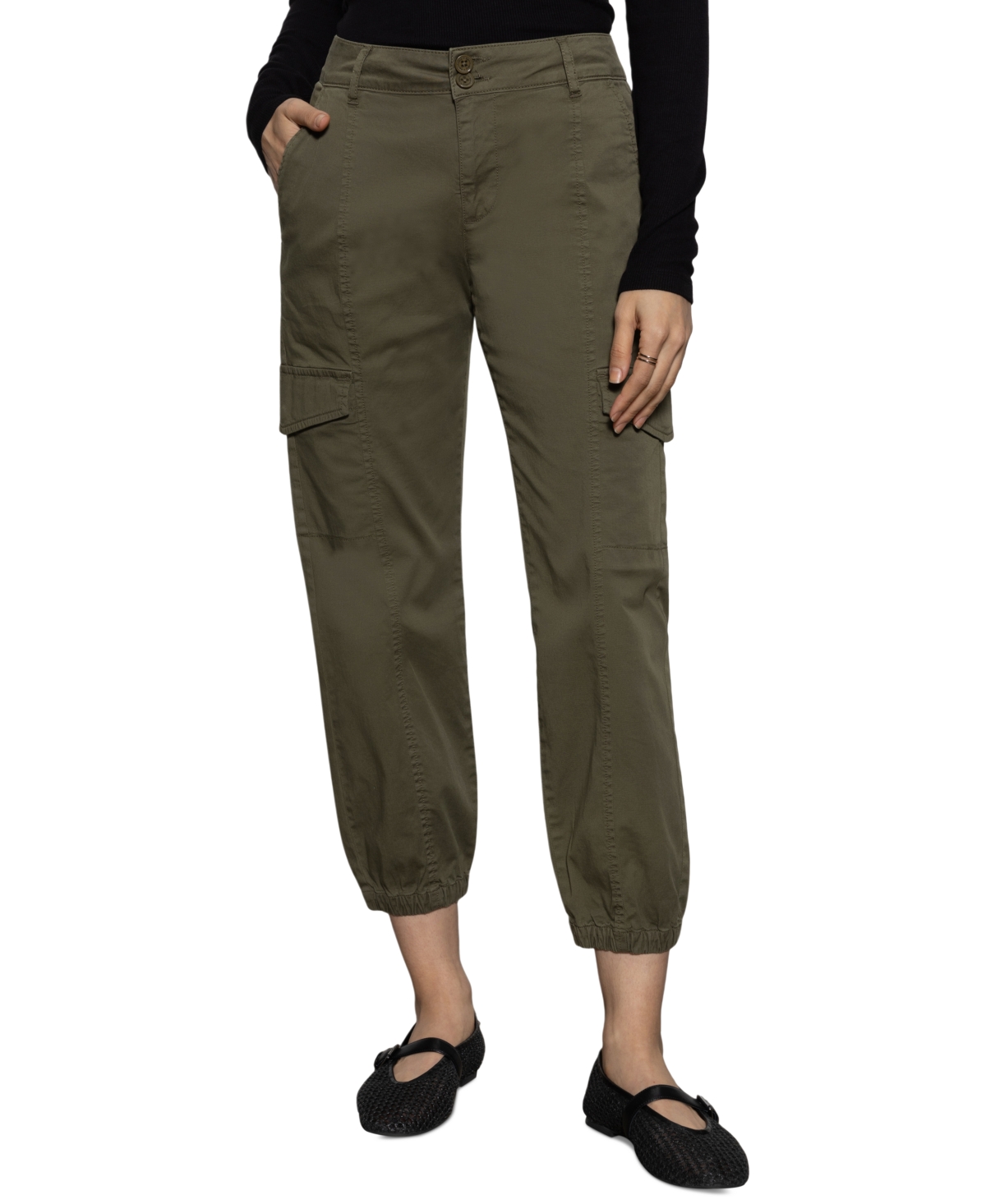 Click here for Sanctuary Rebel Cargo Pants - Hiker Green prices