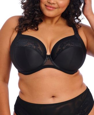 Elomi Plus Size Nerina Underwire Plunge Full Coverage Bra - Macy's