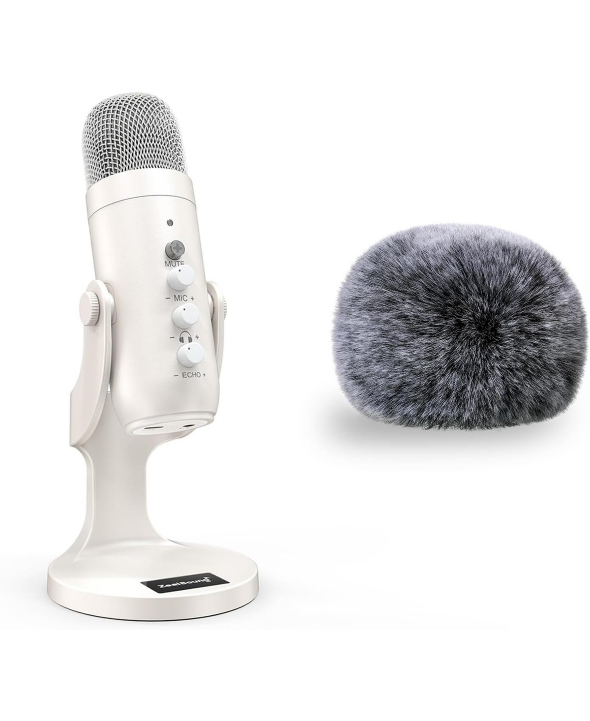 Click here for ZealSound Usb Microphone with Gain Control K66W Wh... prices