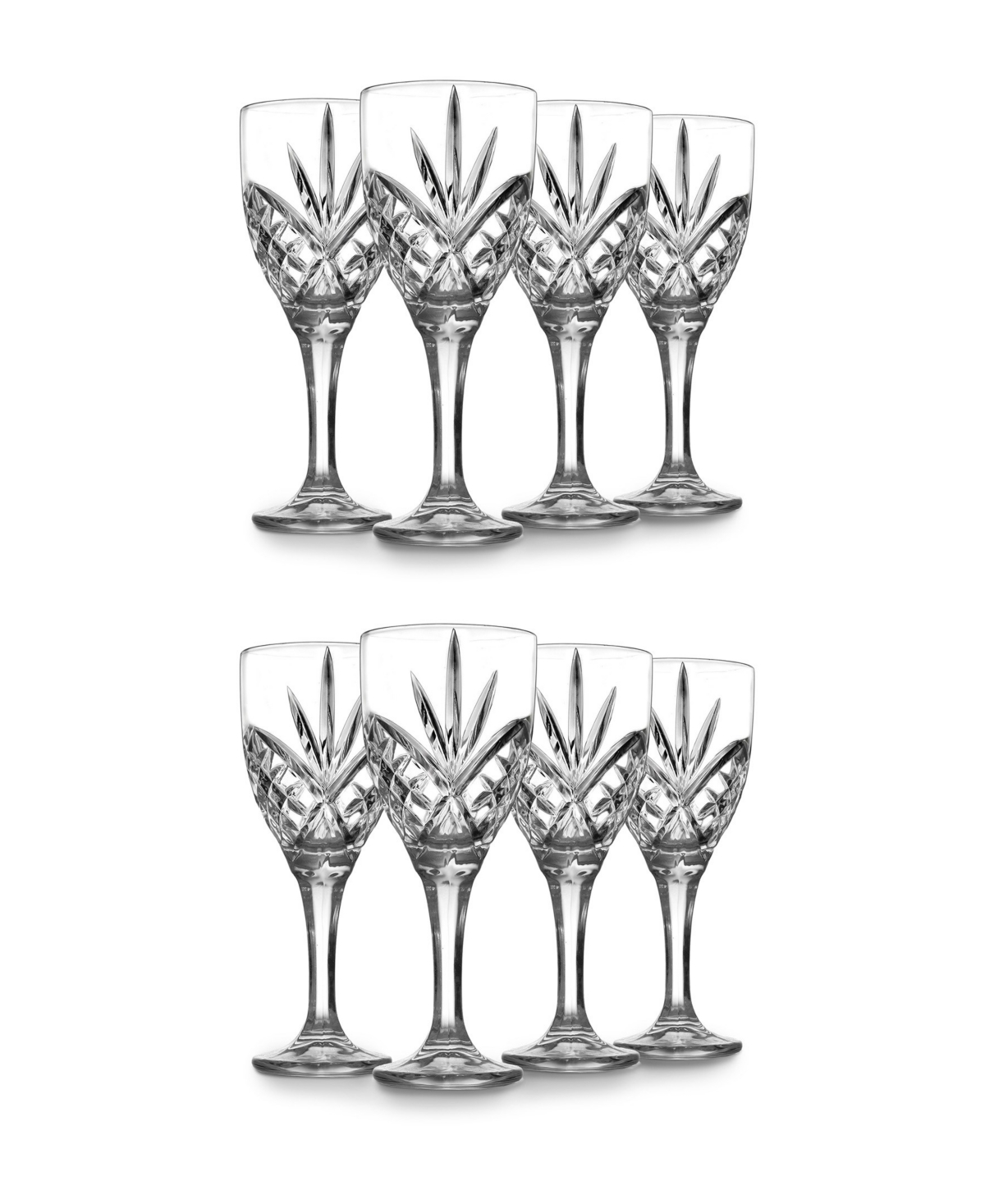 Click here for Godinger Dublin Goblets - 10 oz.  Set of 8 prices