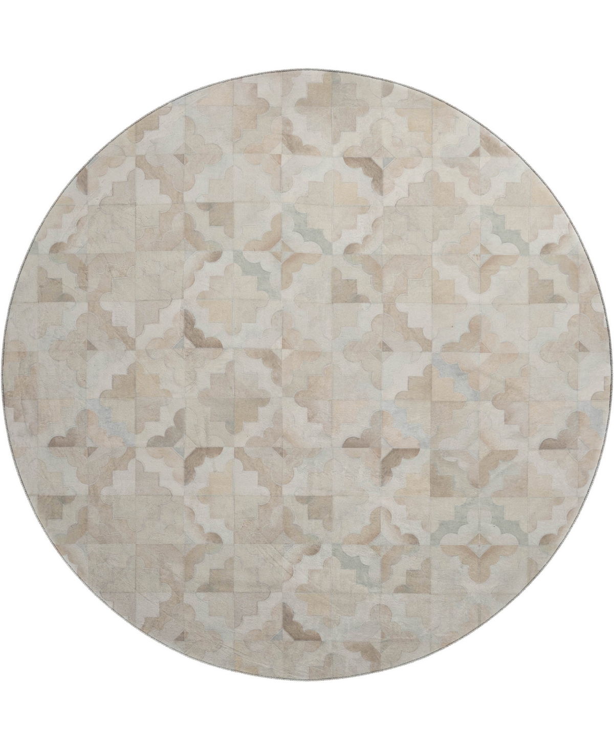 Click here for Dalyn Bozeman BM8 8x8 Round Area Rug - Ivory  Tan prices