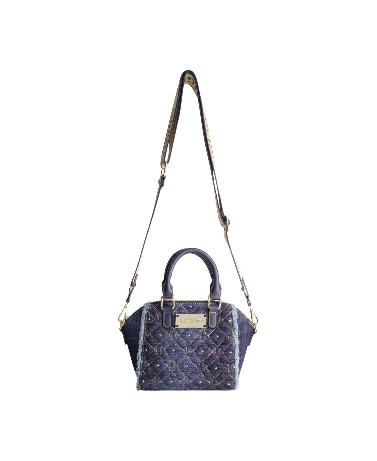 Click here for True Religion Frayed Denim Mini Satchel - Denim prices