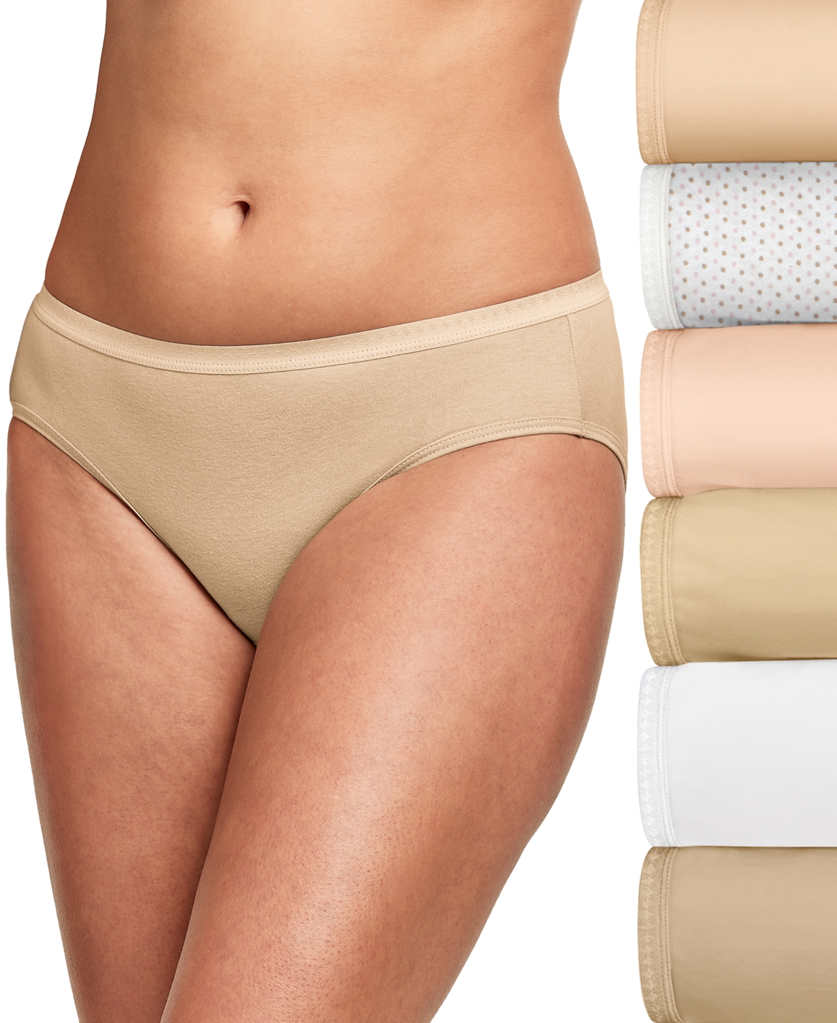 Click here for Hanes Womens 6-Pk. Ultimate Breathable Hipster Und... prices