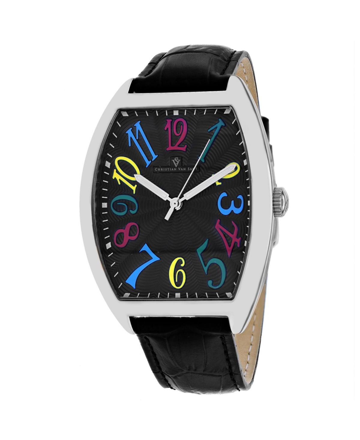 Click here for Christian Van Sant Mens Royalty Ii Black Dial Watc... prices
