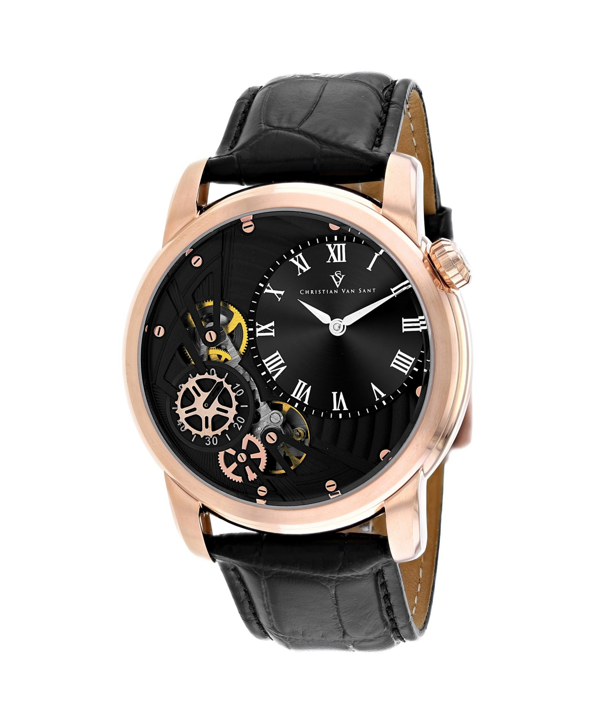 Click here for Christian Van Sant Mens Sprocket Auto-Quartz Black... prices