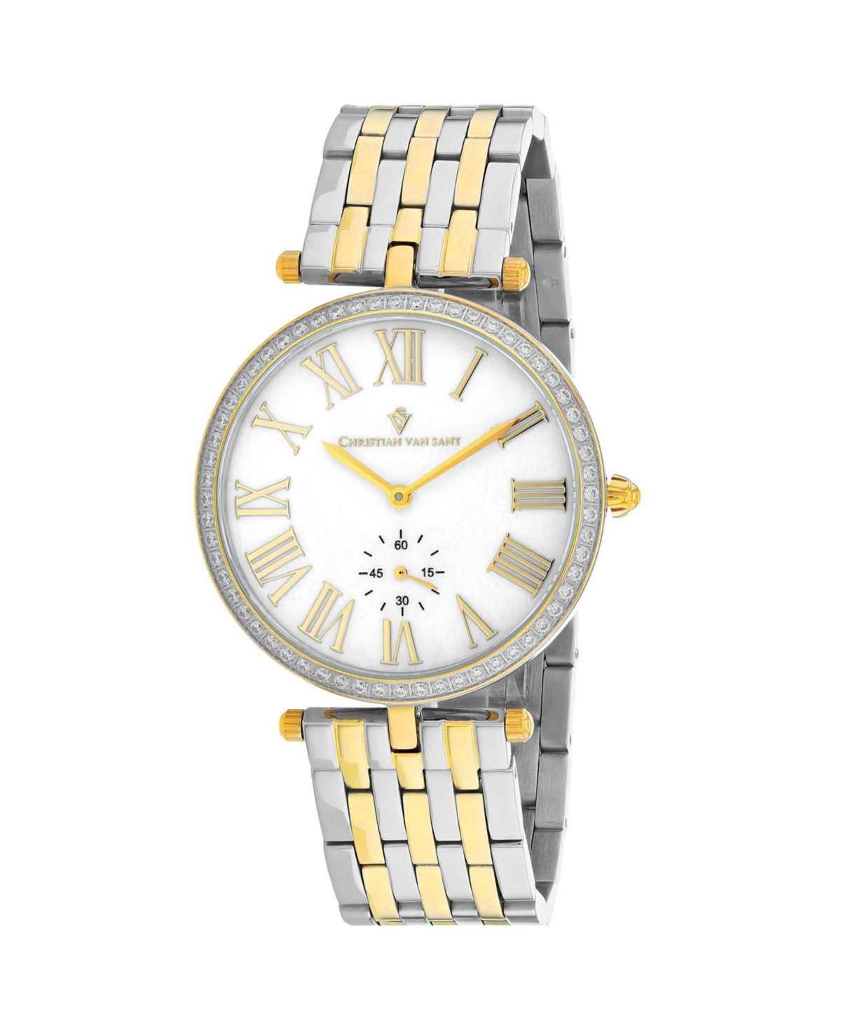 Click here for Christian Van Sant Womens Hush Mother of pearl Dia... prices