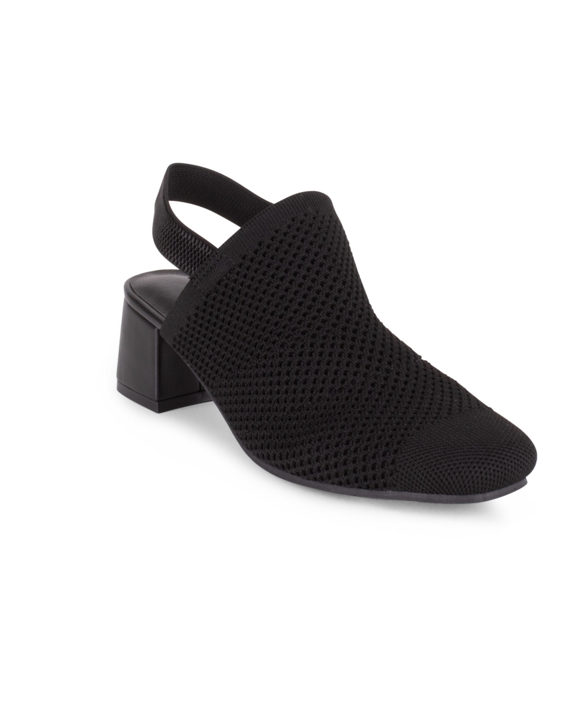 Click here for Tahari Womens Acropolis Knit Slip-On Mules - Black prices