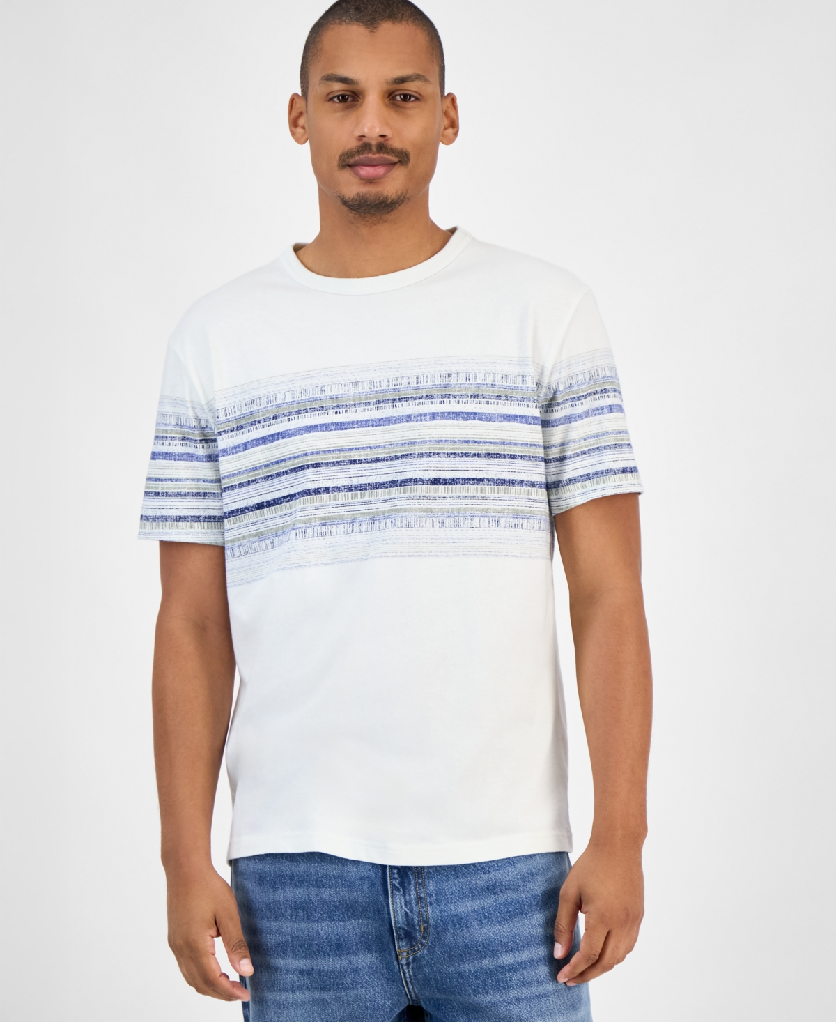Click here for Sun + Stone Mens Striped T-Shirt  Macys Exclusive... prices
