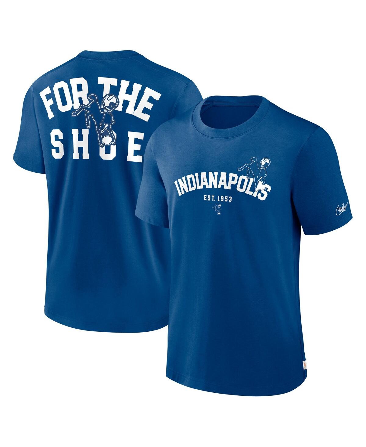 Click here for Nike Mens Royal Indianapolis Colts Rewind Slogan T... prices