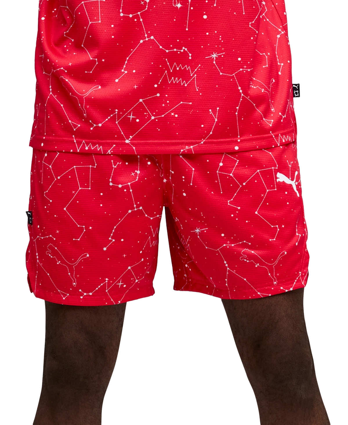 Click here for Puma Mens Hoopaverse 7 Shorts - For All Time Red-a... prices