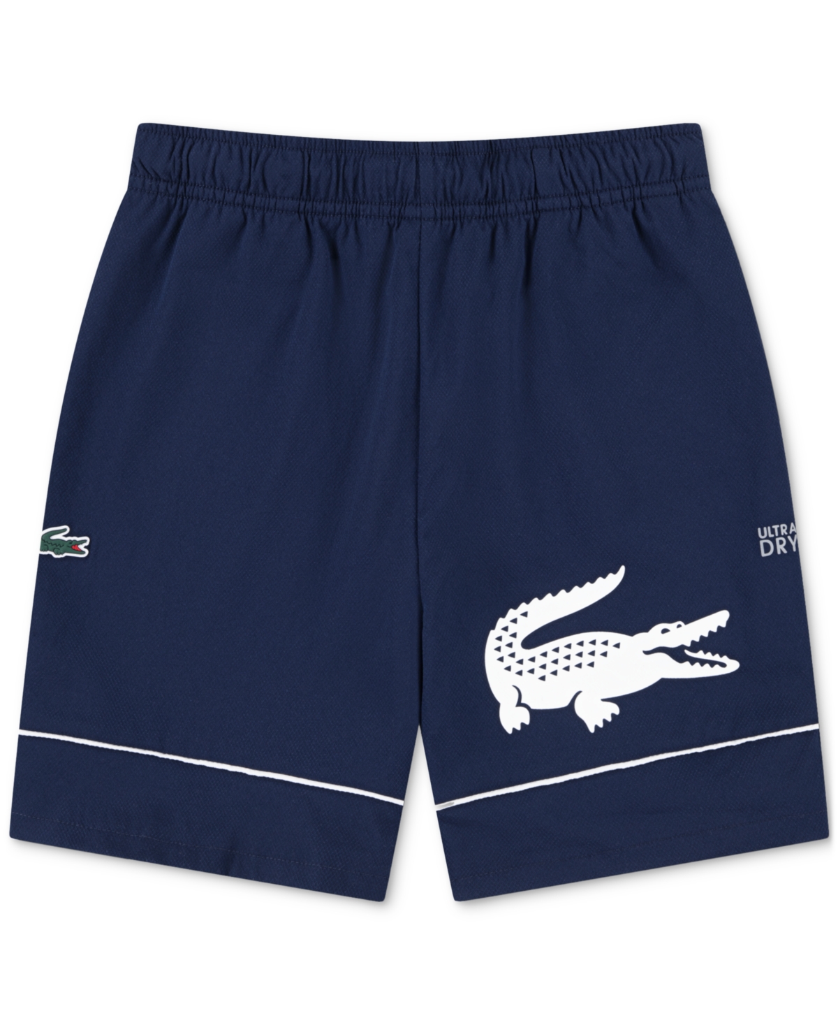 Click here for Lacoste Big Boys UltraDRY Big Croc Woven Shorts -... prices
