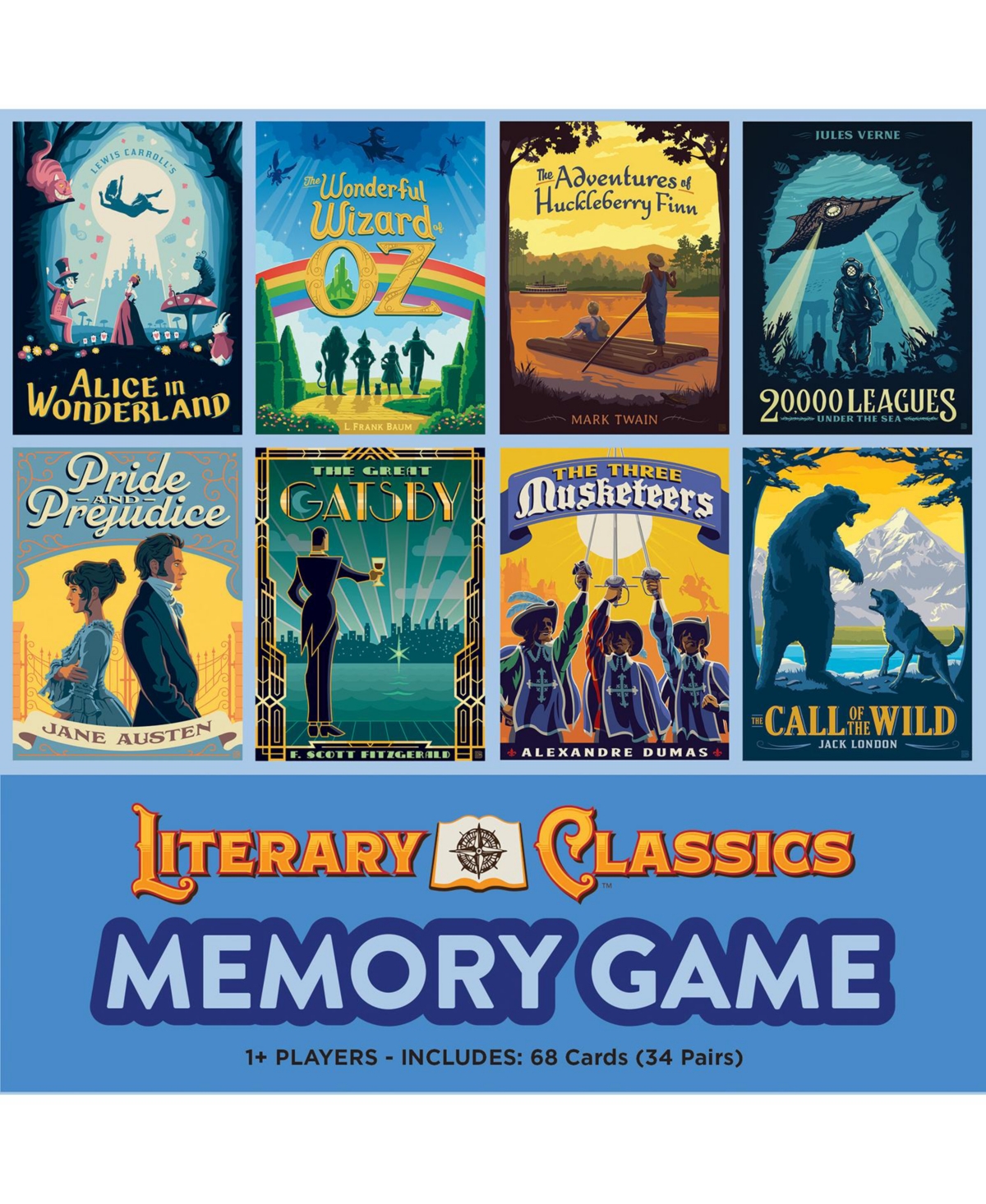 Click here for Masterpieces Literary Classics Memory Game prices