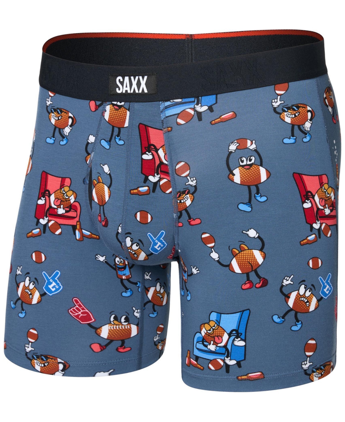 Click here for Saxx Mens Vibe Xtra Slim-Fit Printed Boxer Briefs... prices