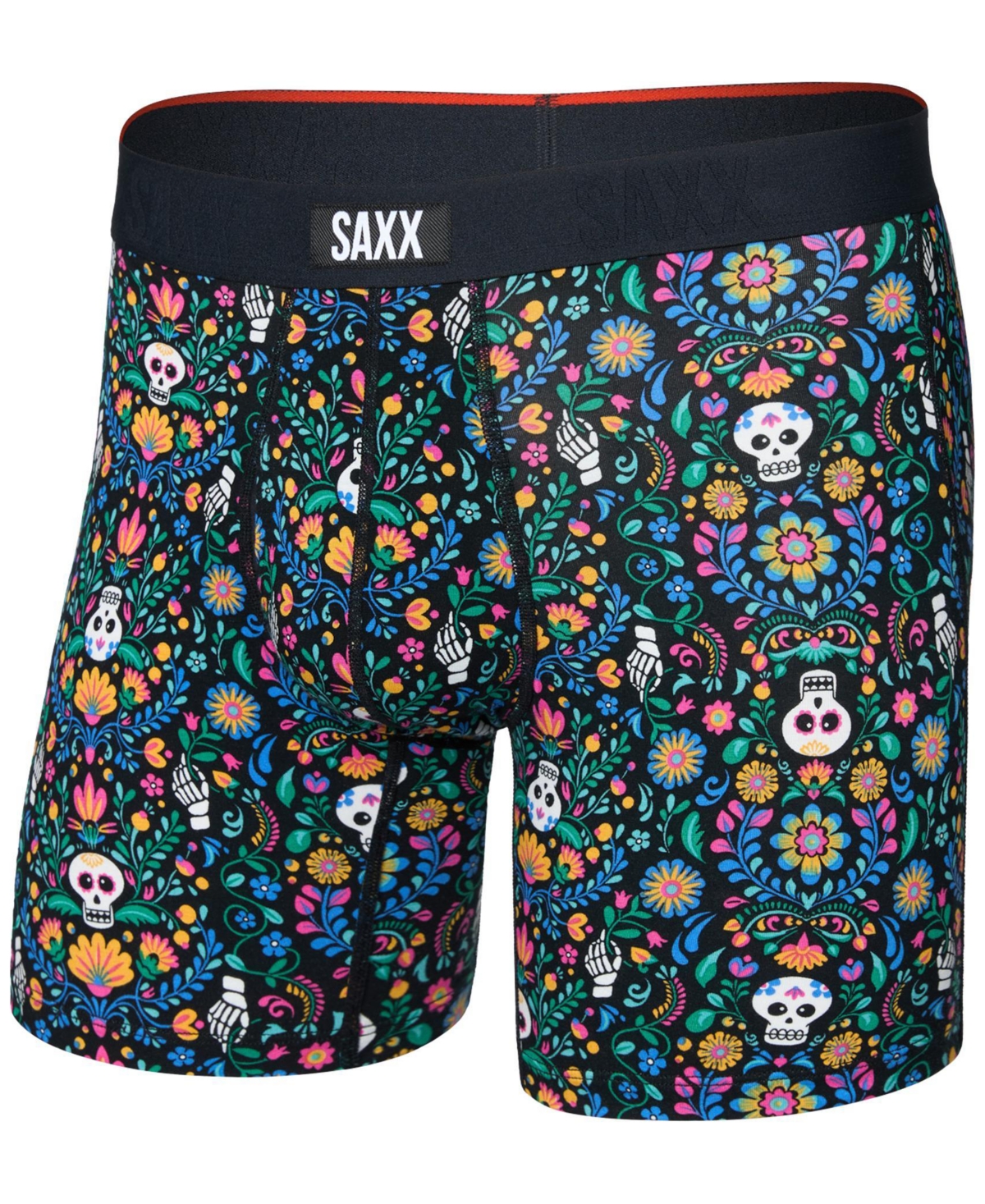 Click here for Saxx Mens Vibe Xtra Slim-Fit Printed Boxer Briefs... prices