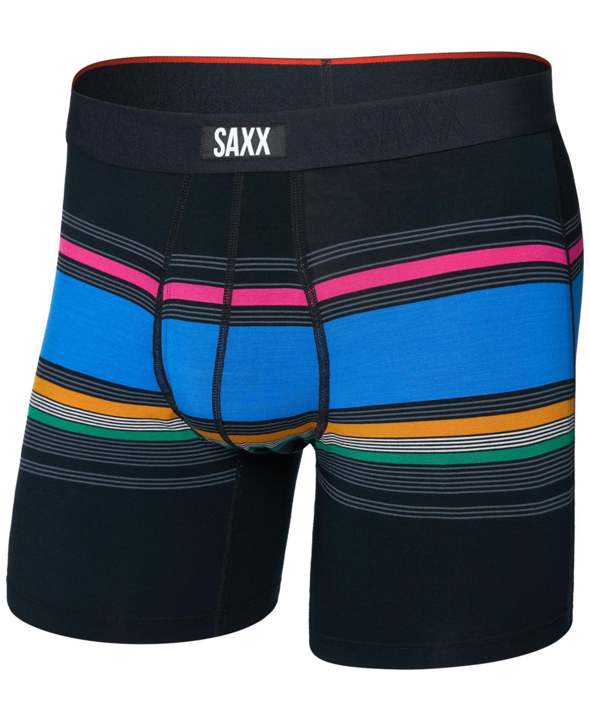 Click here for Saxx Mens Vibe Xtra Slim-Fit Printed Boxer Briefs... prices
