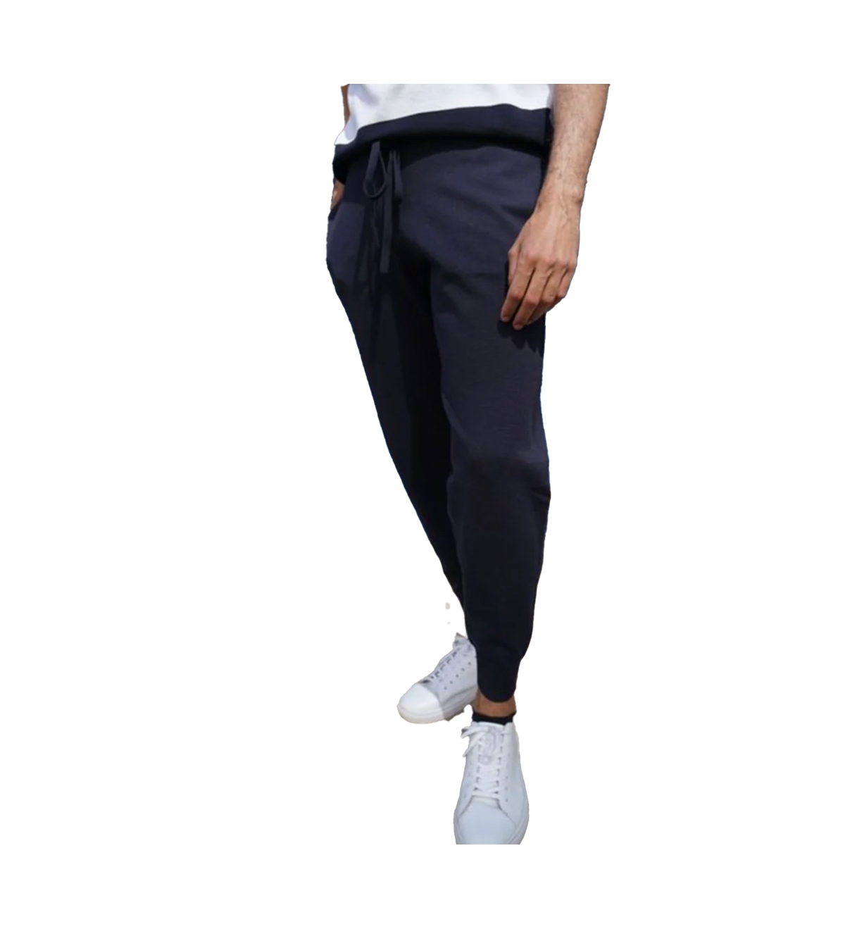 Click here for NoNetz Mens Luxury Sustainable Jogger - Navy prices