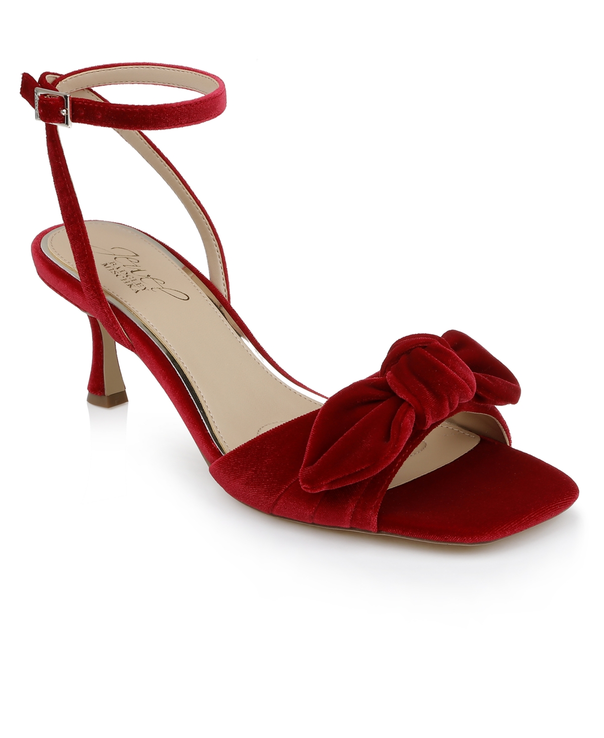 Click here for Jewel Badgley Mischka Womens Emeli Bow Square Toe... prices