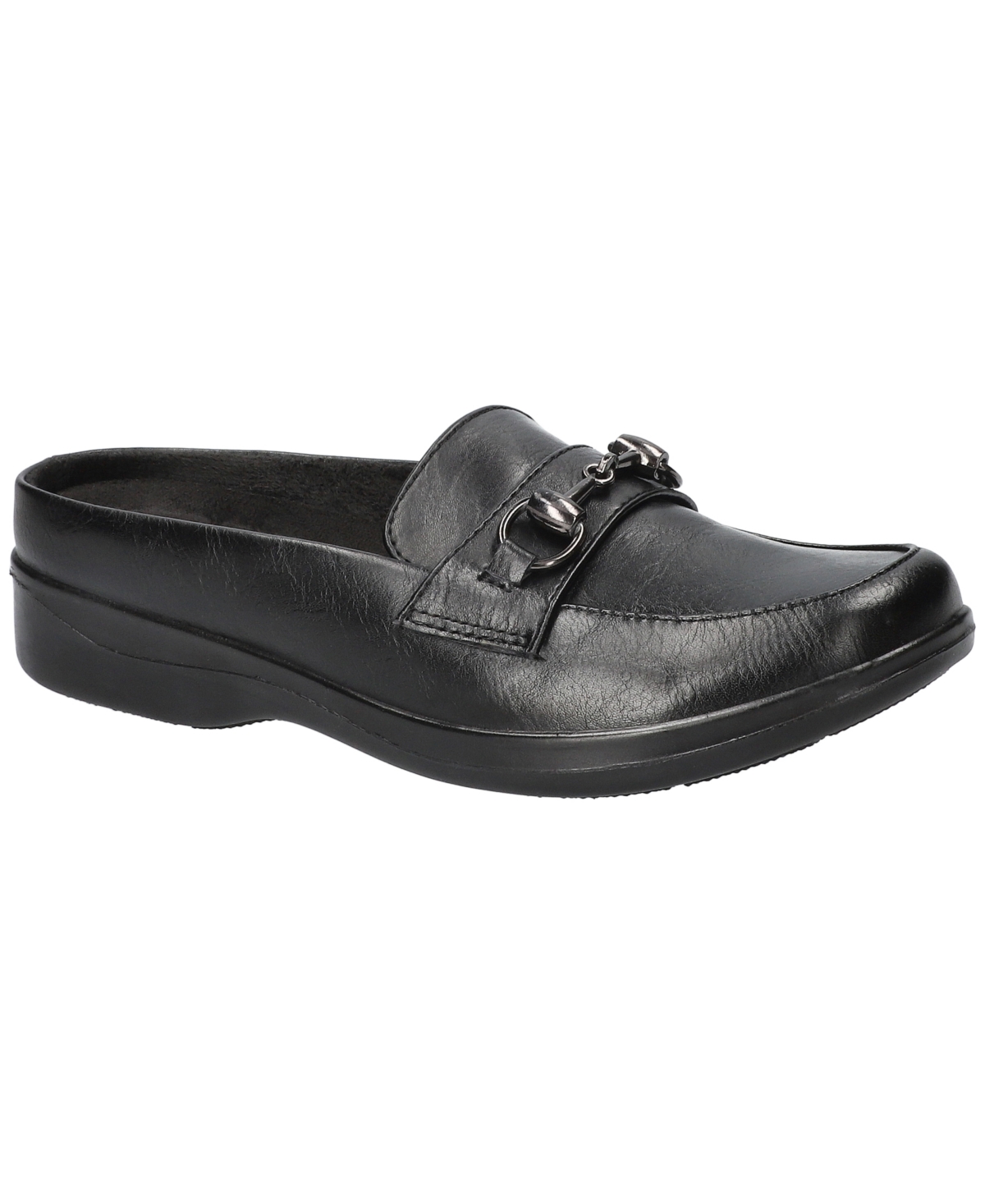 Click here for Easy Street Womens Nell Comfort Mules - Black prices