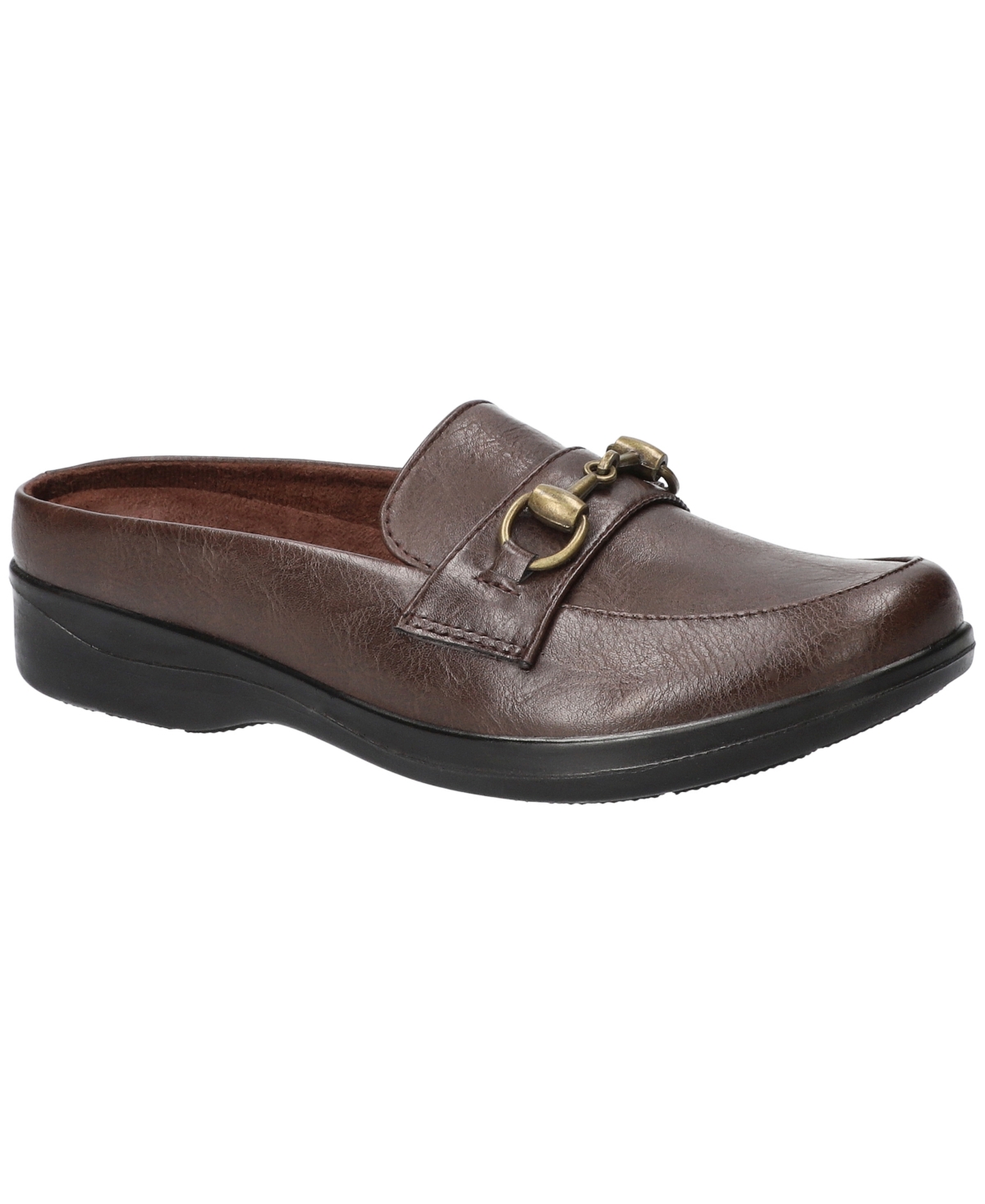 Click here for Easy Street Womens Nell Comfort Mules - Brown prices
