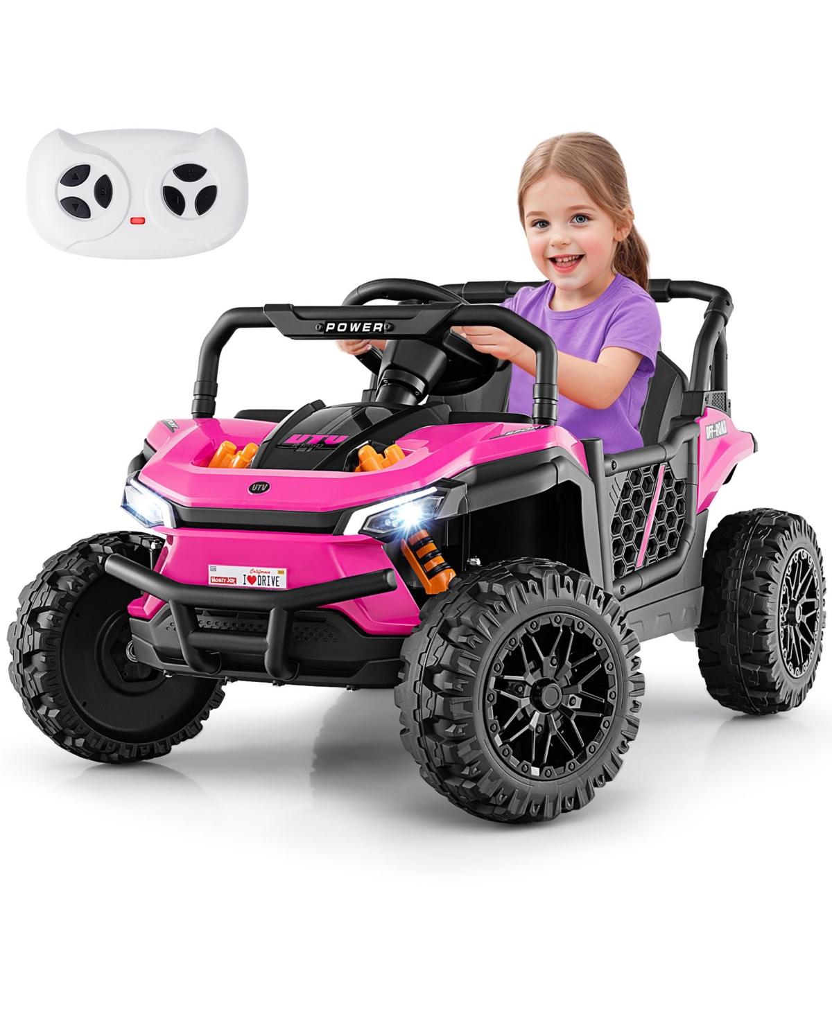 Click here for Gymax 12V Kids Ride on Truck w/Parental Remote 3 S... prices