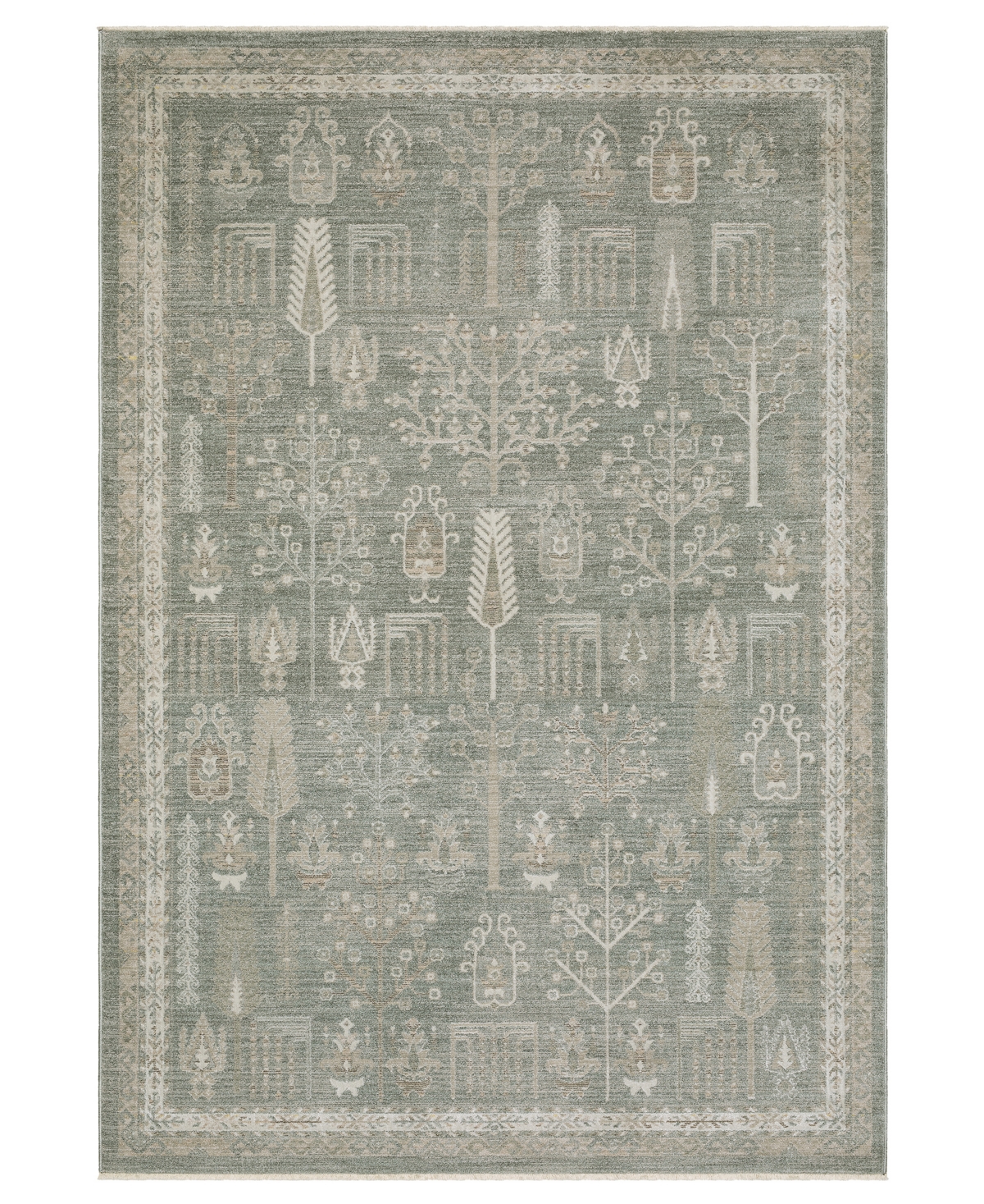 Click here for Oriental Weavers Keaton KEA07 67x96 Area Rug - Gre... prices