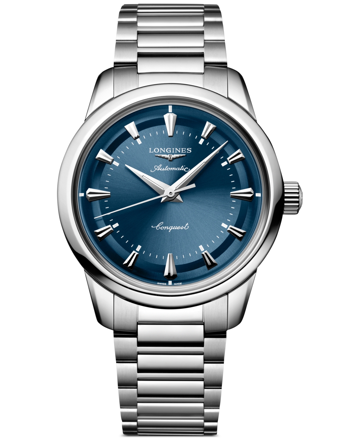 Click here for Longines Mens Conquest Heritage Automatic Stainles... prices