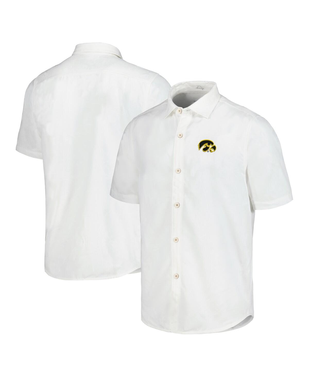 Click here for Tommy Bahama Mens White Iowa Hawkeyes Coconut Poin... prices