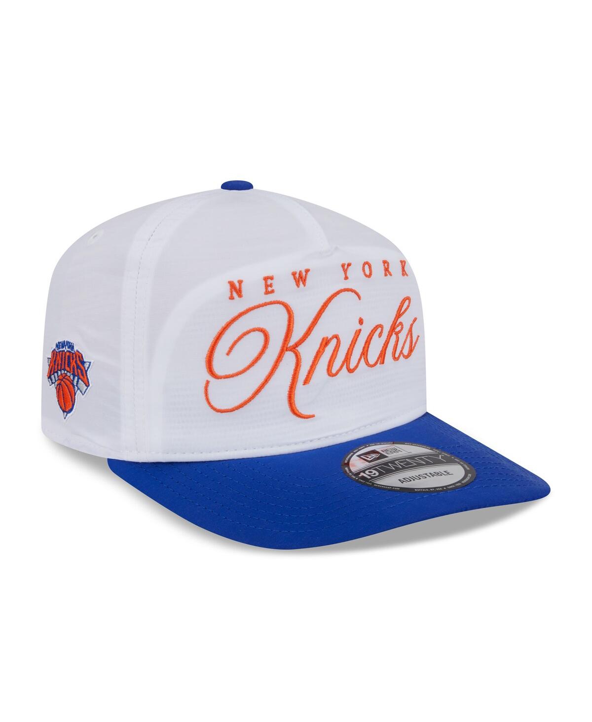 Click here for New Era Mens White/Blue New York Knicks 2025 Nba D... prices