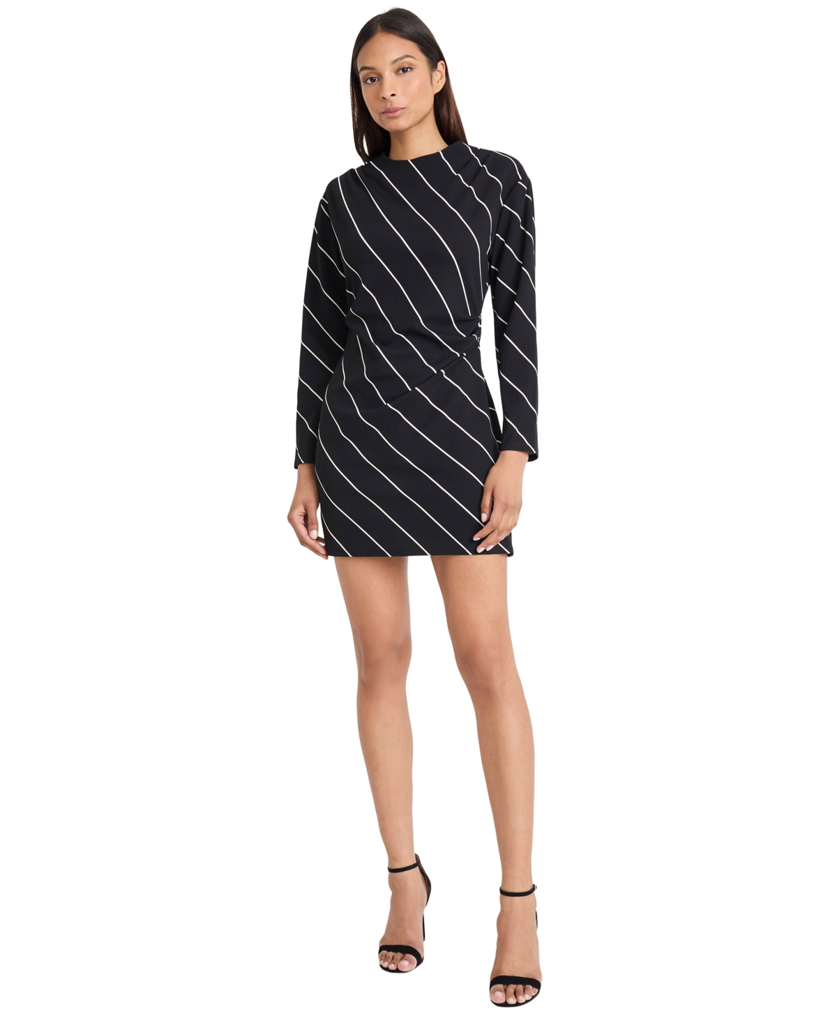 Click here for Donna Morgan Womens Long-Sleeve Scuba Sheath Dress... prices