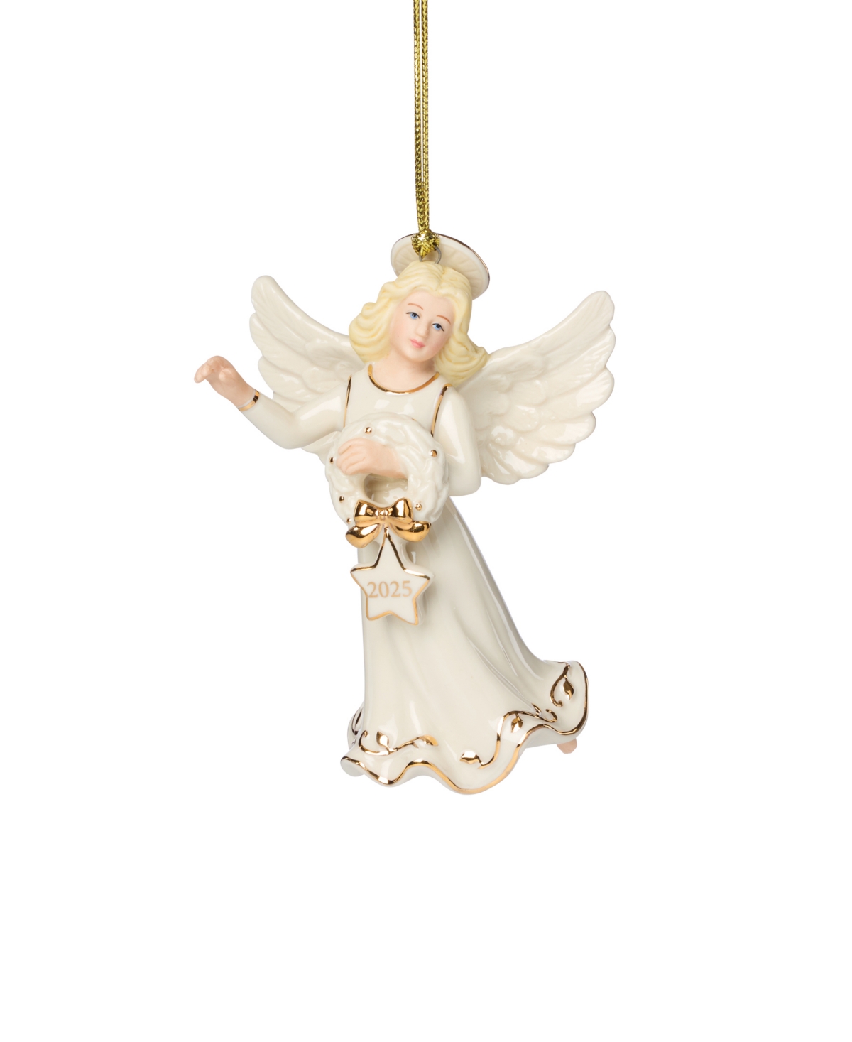 Click here for Lenox 2025 Heavenly Angel Ornament - Ivory prices