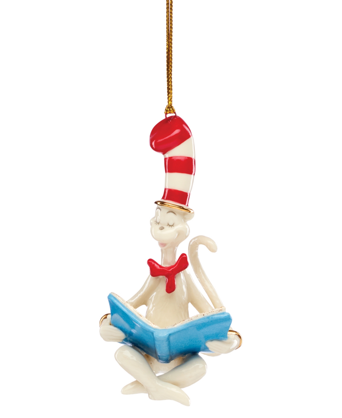 Click here for Lenox Cat in the Hat Ornament - Ivory prices