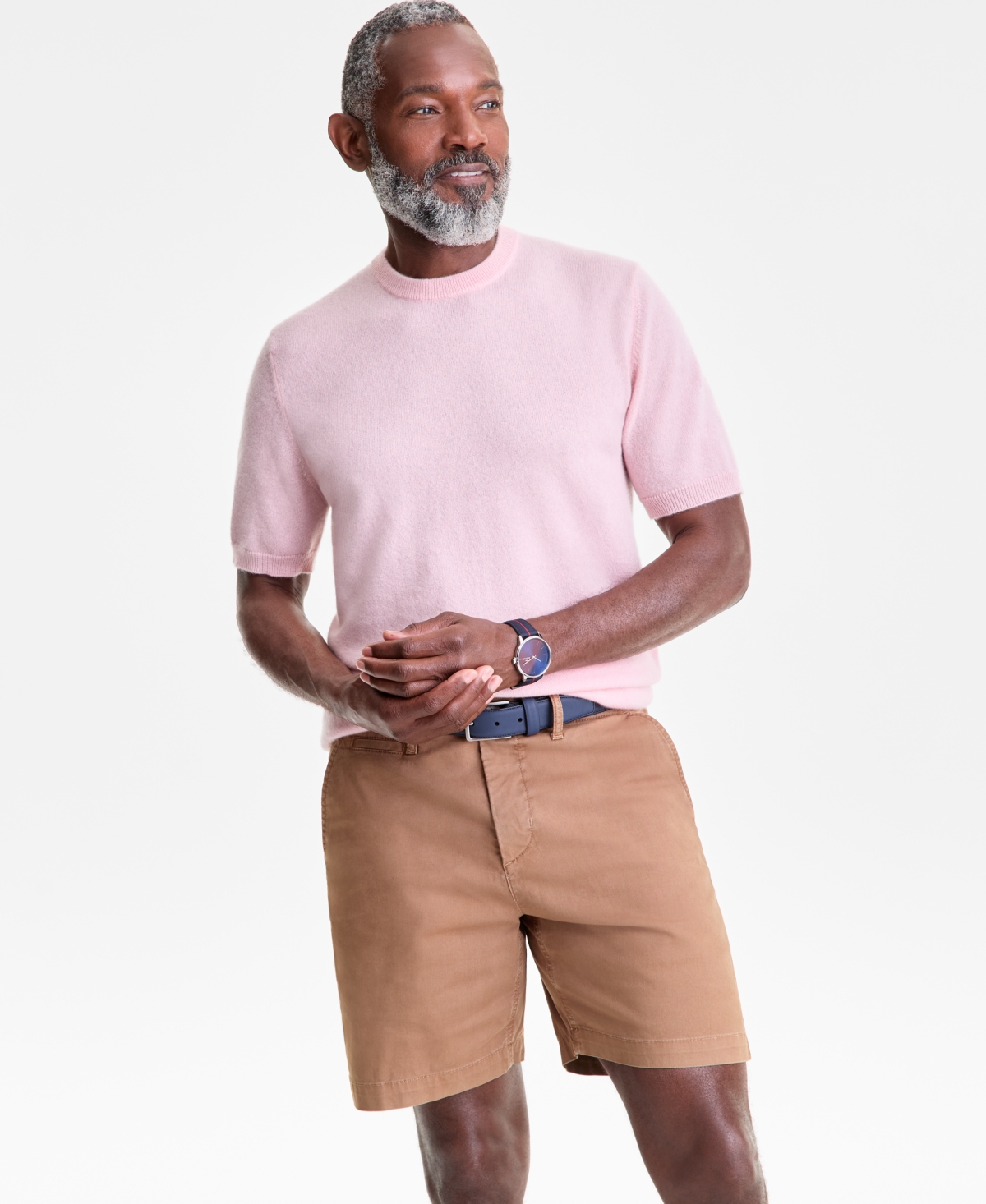 Click here for Club Room Mens Regular-Fit Textured 100 Cashmere S... prices