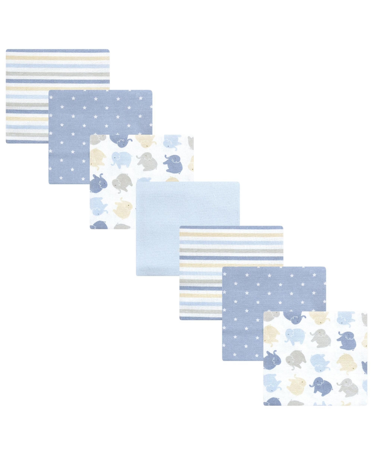 Click here for Hudson Baby Boys Soft Cotton Flannel Swaddling Wra... prices