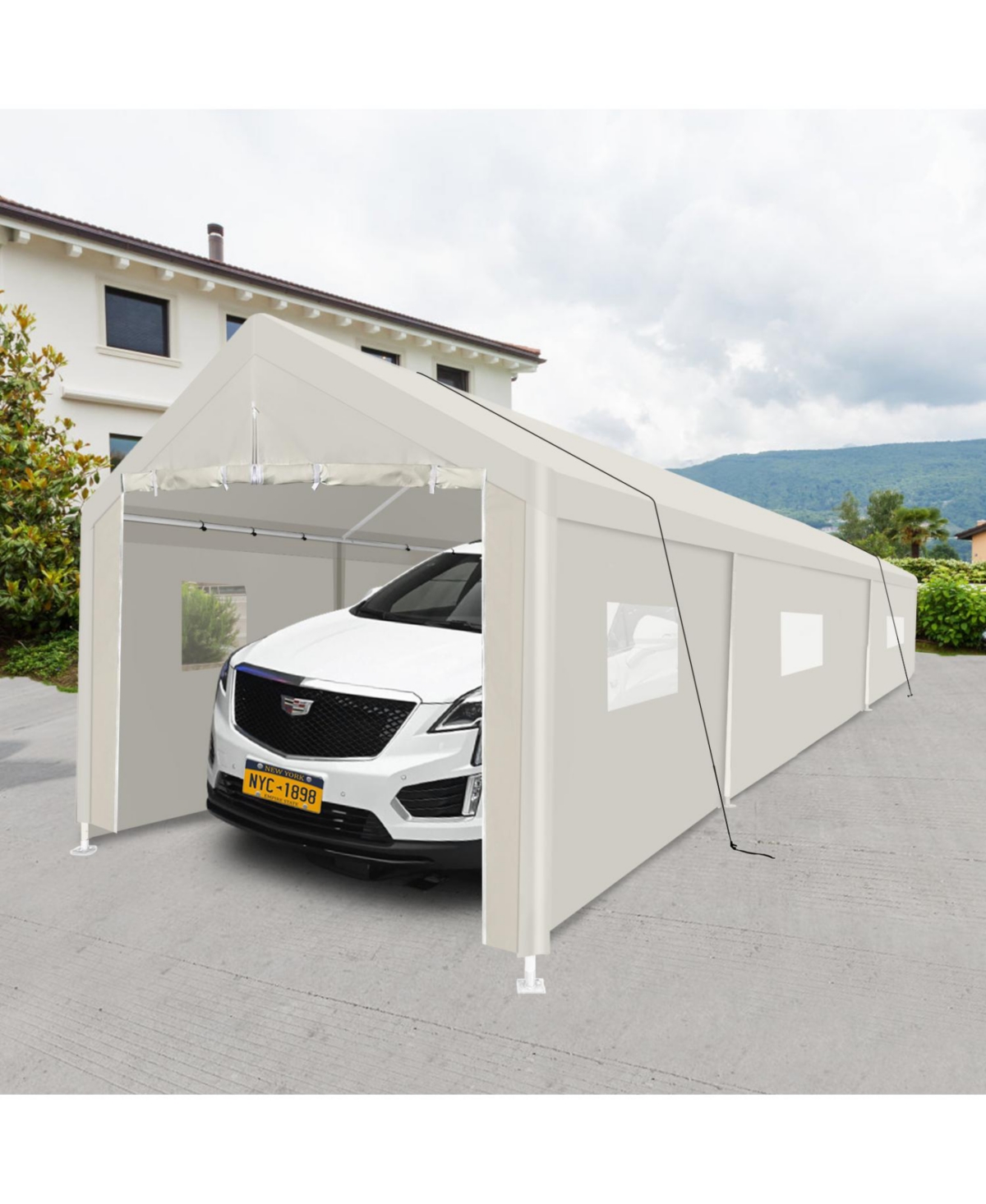 Click here for Streamdale Furniture 10x30 Heavy Duty Portable Car... prices