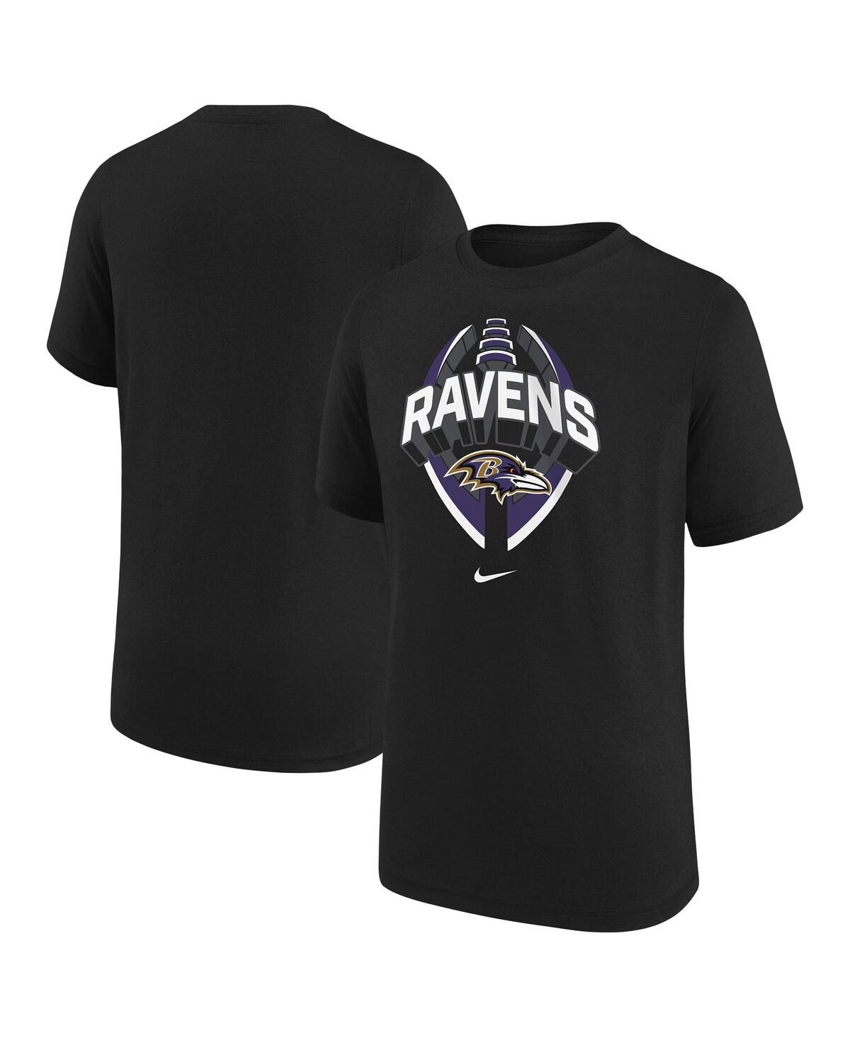 Click here for Nike Big Boys and Girls Black Baltimore Ravens Ico... prices
