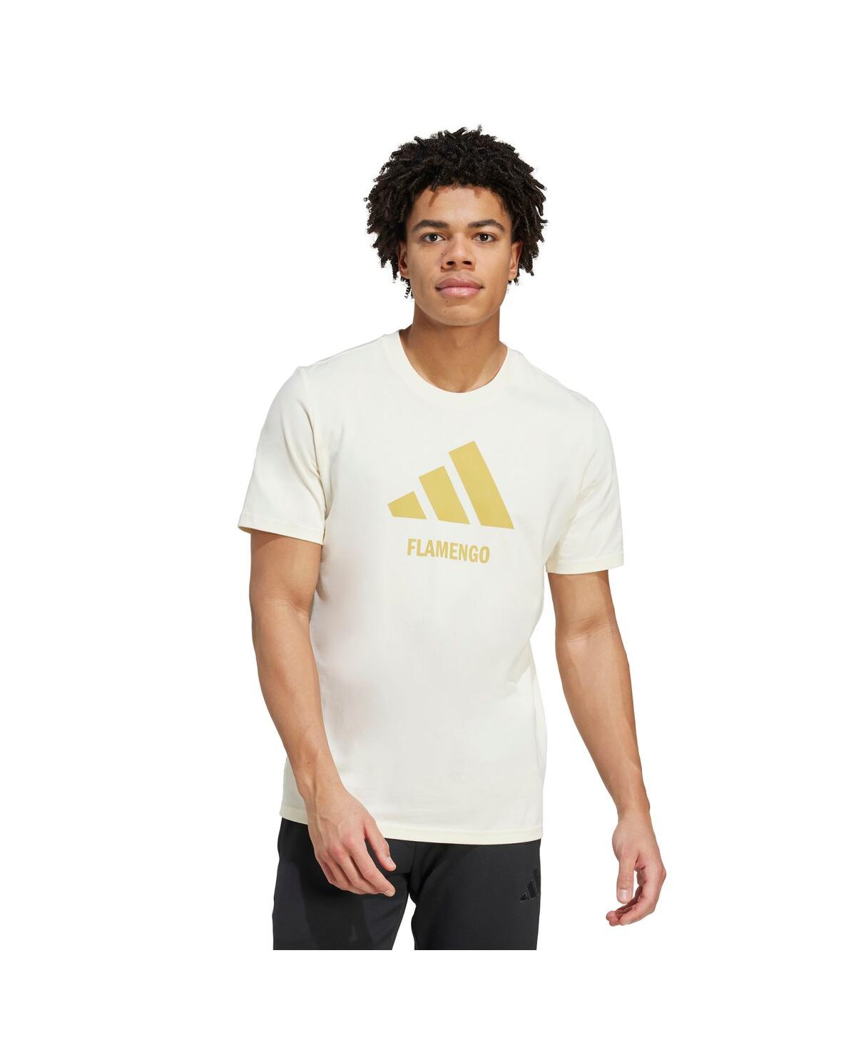 Click here for Adidas Mens Cream Cr Flamengo Three-Stripes Wordma... prices