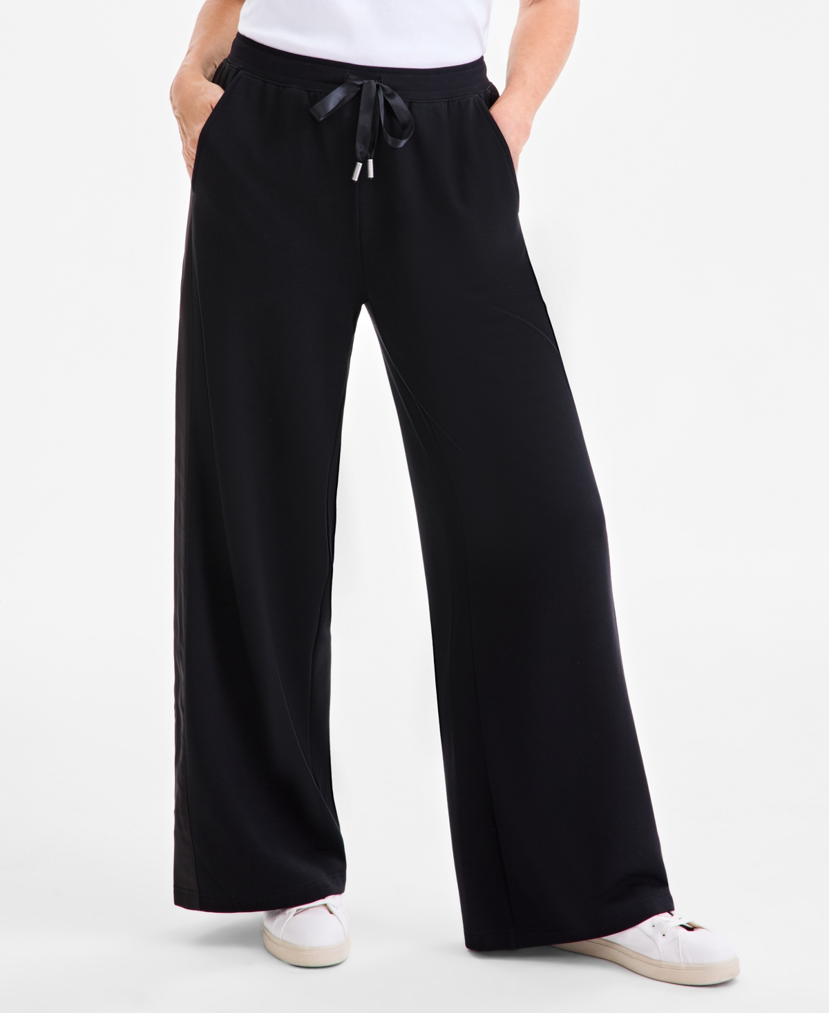 Click here for Style & Co Womens Luxfleece Knit Drawstring-Waist... prices