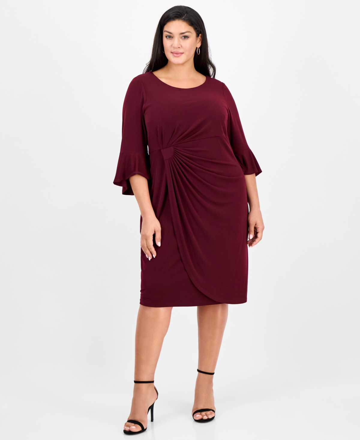 Click here for Connected Plus Size Side-Tab Dress - Brd prices