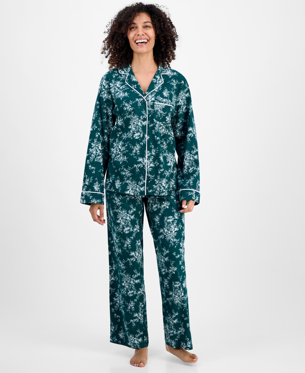 Click here for Charter Club Womens 2-Pc. Cotton Flannel Packaged... prices