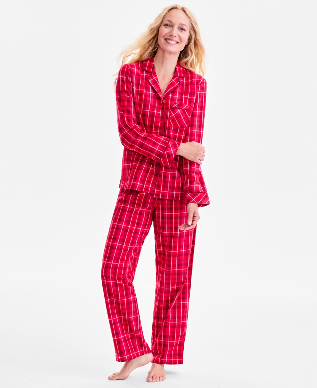 Click here for Charter Club Womens 2-Pc. Cotton Flannel Packaged... prices