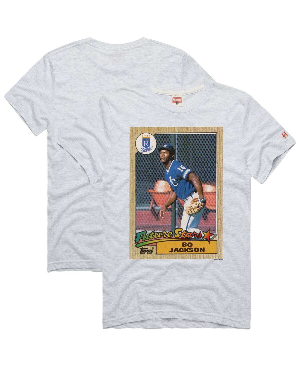 Click here for Homage Mens Bo Jackson Ash Kansas City Royals 1987... prices