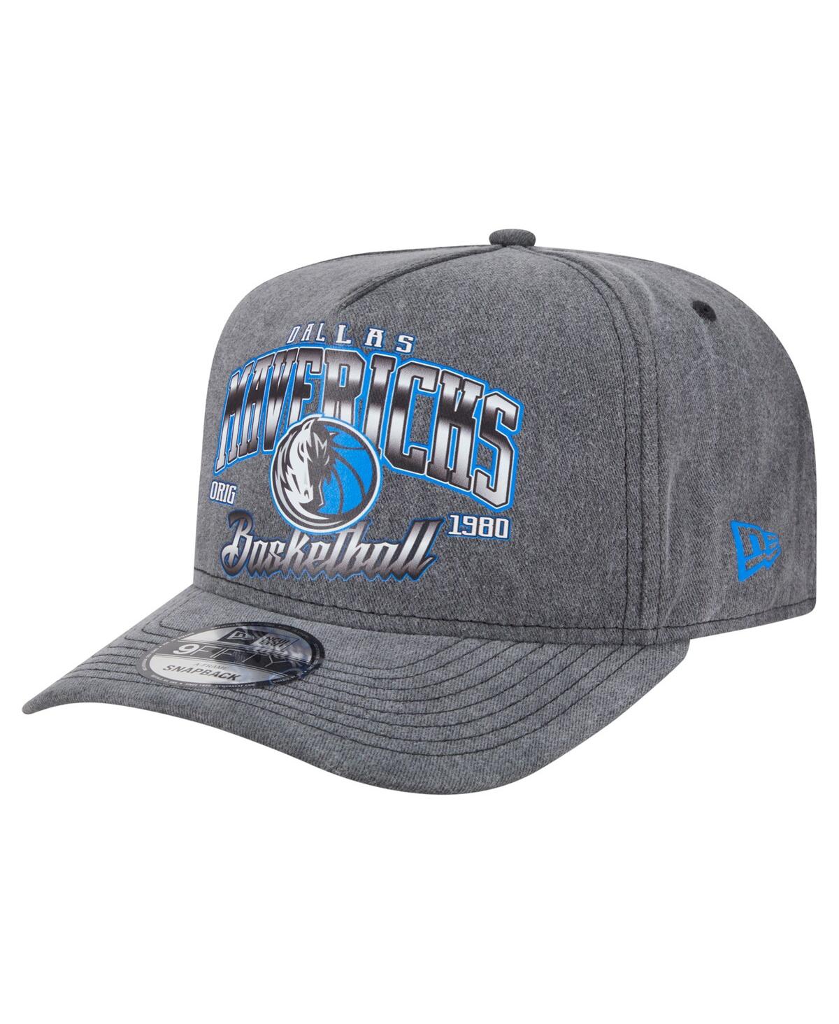 Click here for New Era Mens Charcoal Dallas Mavericks Throwback W... prices