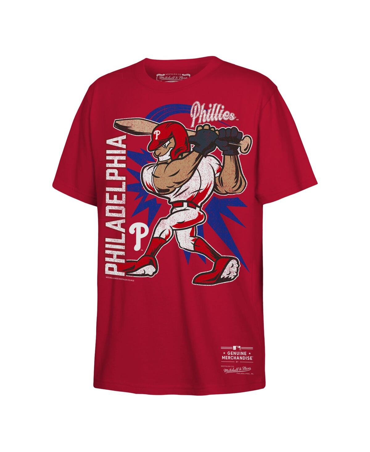 Click here for Mitchell & Ness Big Boys and Girls Red Philadelphi... prices