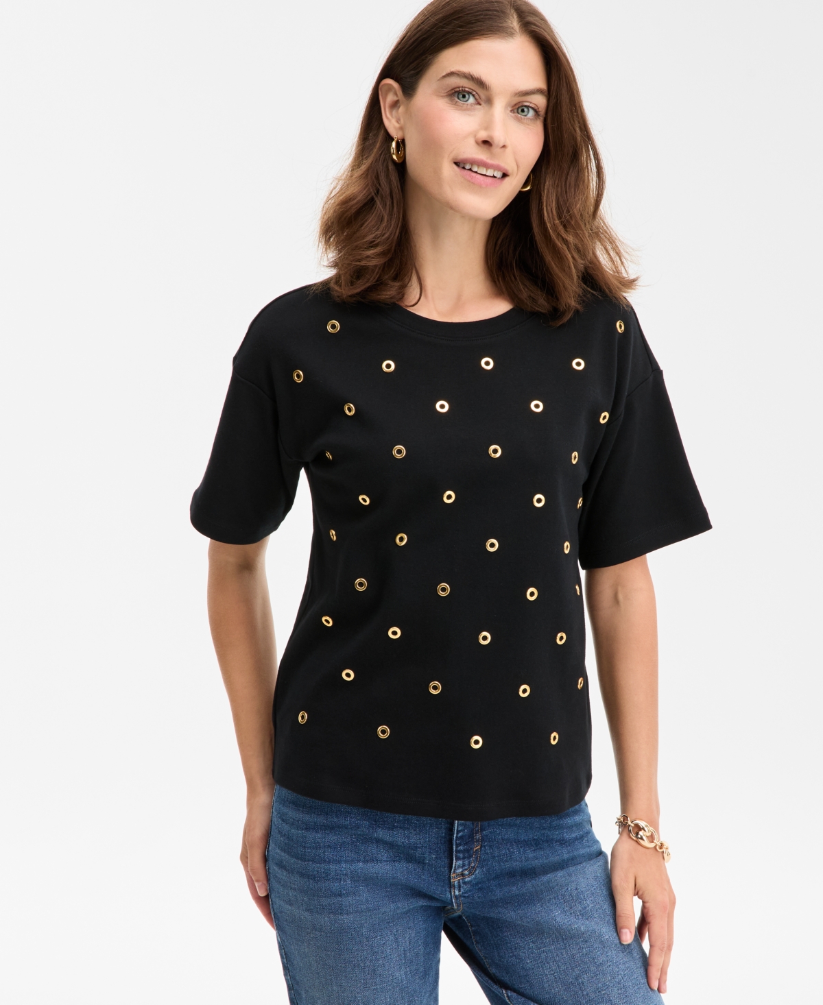 Click here for I.n.c. International Concepts Womens Short-Sleeve... prices
