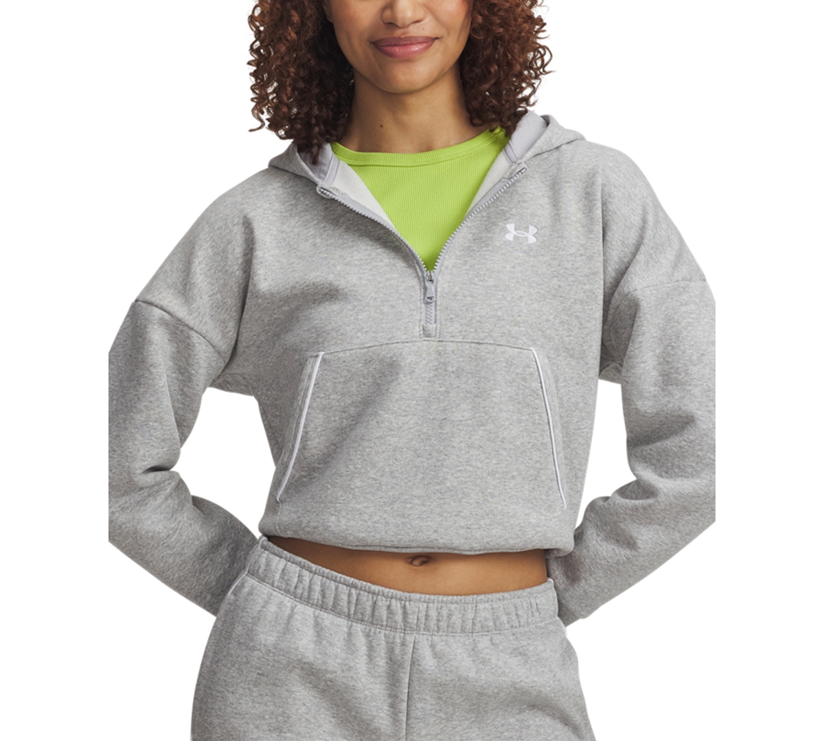 Click here for Under Armour Womens Rival Fleece Hoodie - Mod Gray... prices